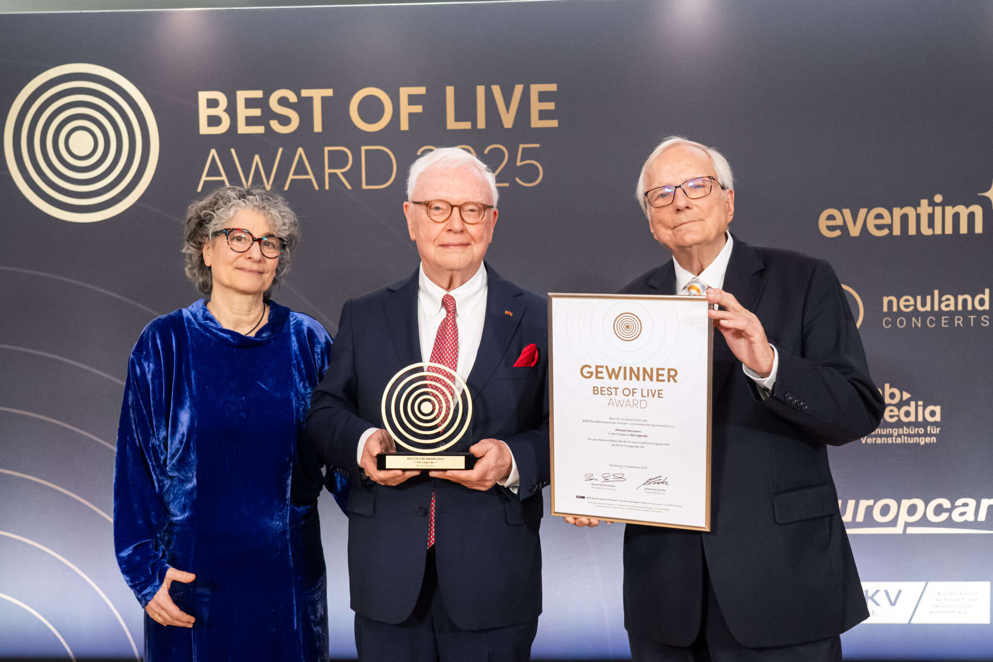 Best Of Live Award: Die Bühne gehört den Preisträger*innen ...